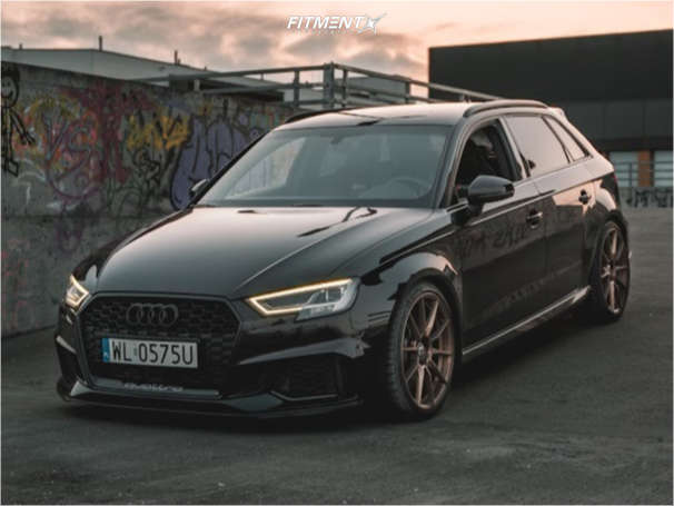 2019 Audi RS3 Sportback with 19x8.5 Motec Ultralight and Michelin ...