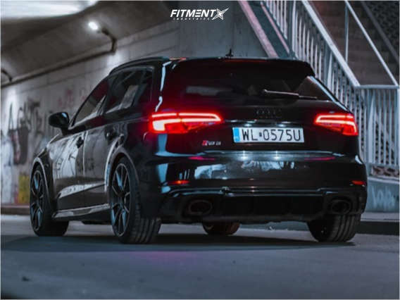 2019 Audi RS3 Sportback with 19x8.5 Motec Ultralight and Michelin ...