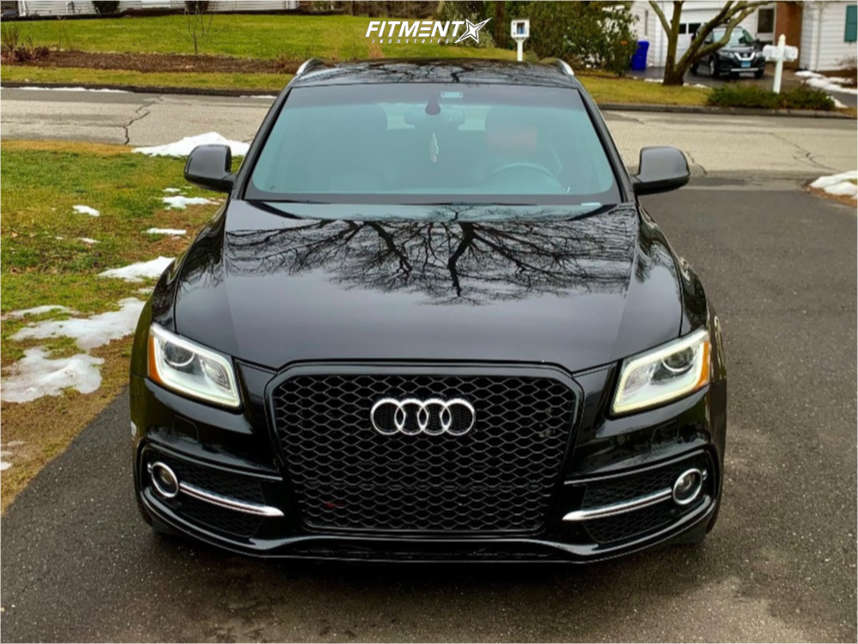 2014 Audi SQ5 Prestige with 20x10 Anovia Elder and Michelin 285x35 on Lowering Springs | 2921729 ...