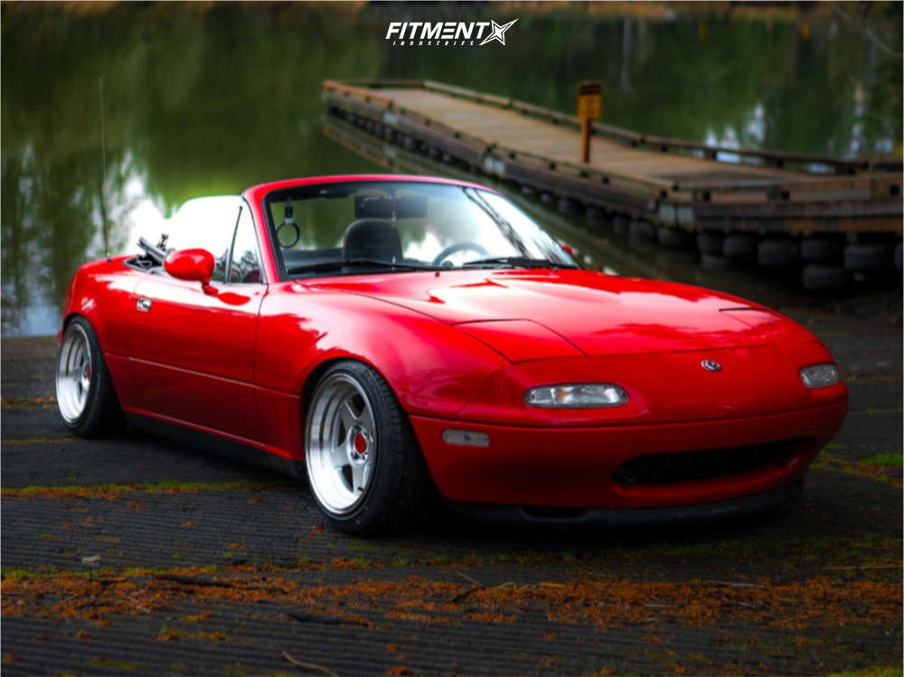 1994 Mazda Miata R-Package with 15x8 Kansei Knp and Accelera 175x50 on ...