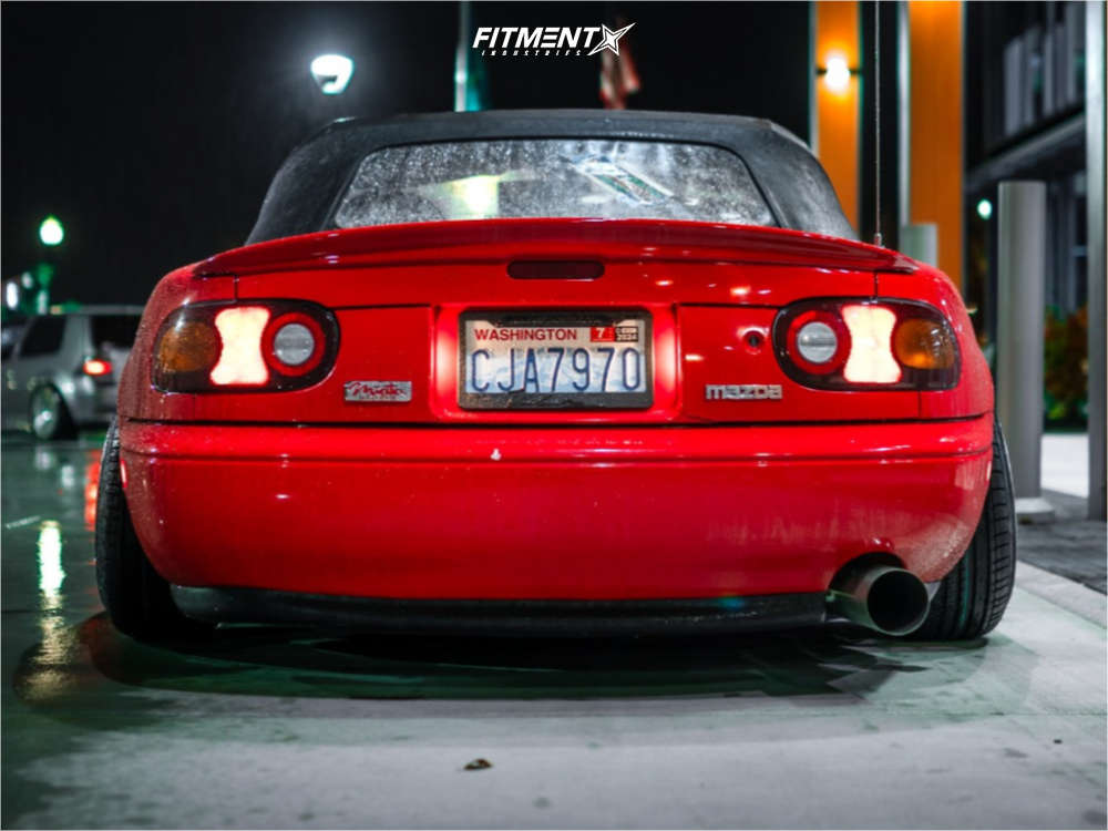 1994 Mazda Miata R-Package with 15x8 Kansei Knp and Accelera 175x50 on ...