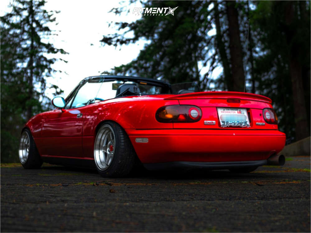 1994 Mazda Miata R-Package with 15x8 Kansei Knp and Accelera 175x50 on ...