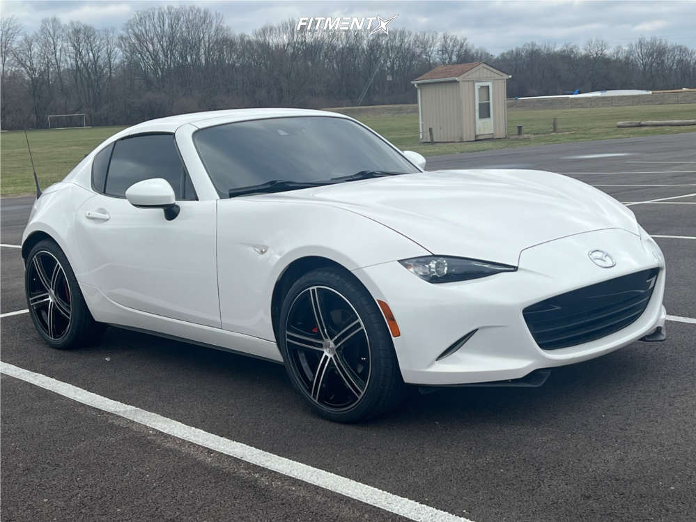 2017 Mazda MX-5 Miata RF GT with 18x7.5 Touren Tr62 and Vercelli 215x40 ...