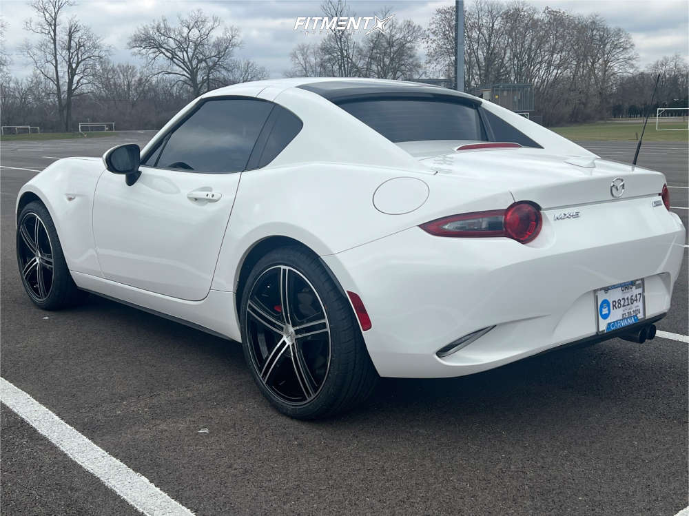 2017 Mazda MX-5 Miata RF GT with 18x7.5 Touren Tr62 and Vercelli 215x40 ...