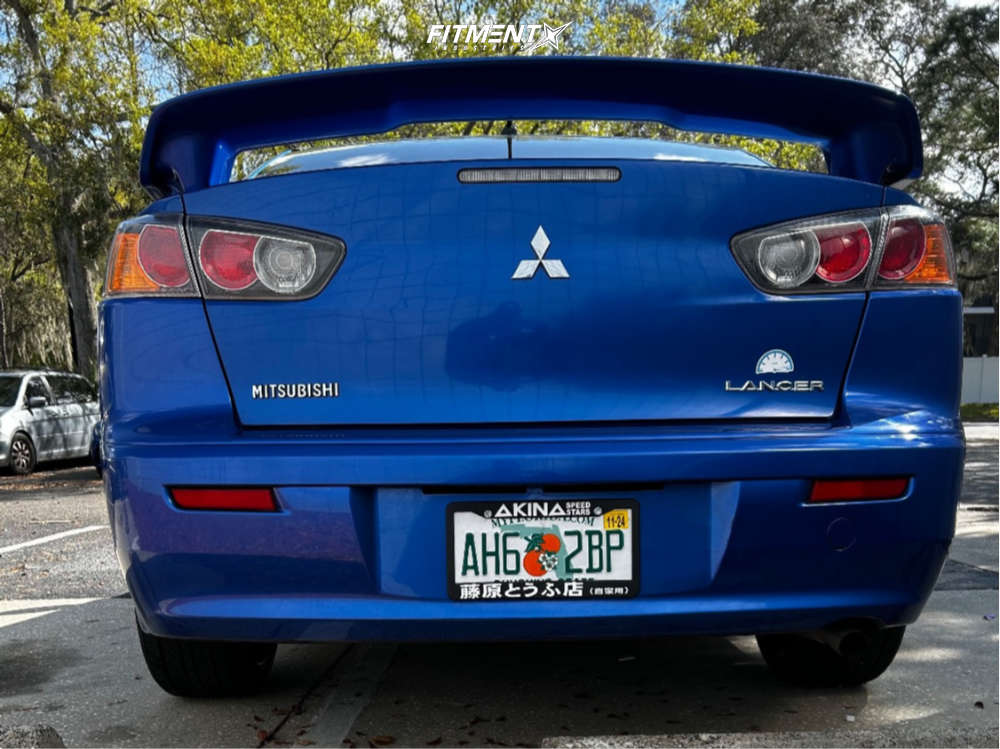 2016 Mitsubishi Lancer ES with 18x8.5 AVID1 Av6 and Vercelli 225x40 on ...