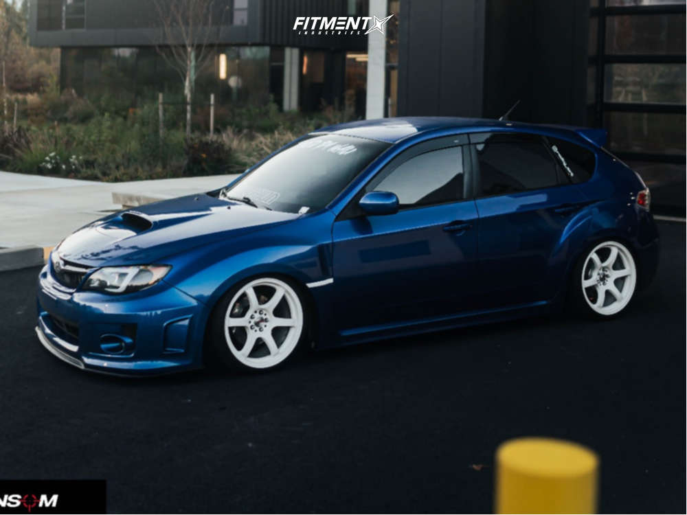 2011 Subaru Impreza WRX Limited with 18x9.5 Gram Lights 57dr and Atlas ...