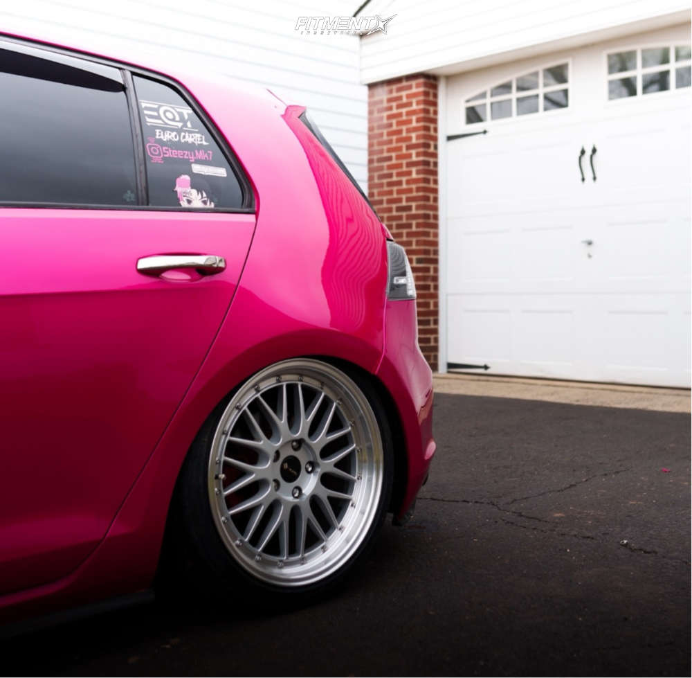 2016 Volkswagen GTI S with 18x8 Vors Vr8 and Nitto 205x40 on Coilovers ...