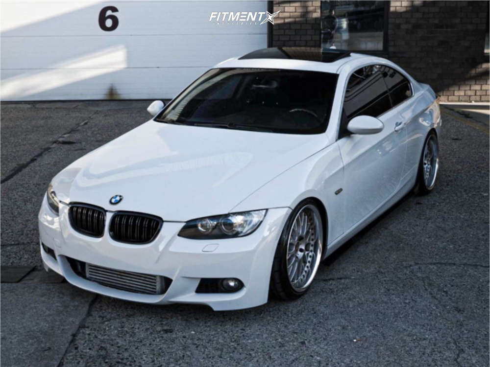 2008 BMW 335i Base with 19x9.5 Work Vs-xx and Firestone 235x30 on ...