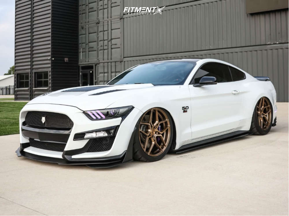 2017 Ford Mustang GT with 20x10 Rohana Rfx11 and Toyo Tires 255x35 on ...