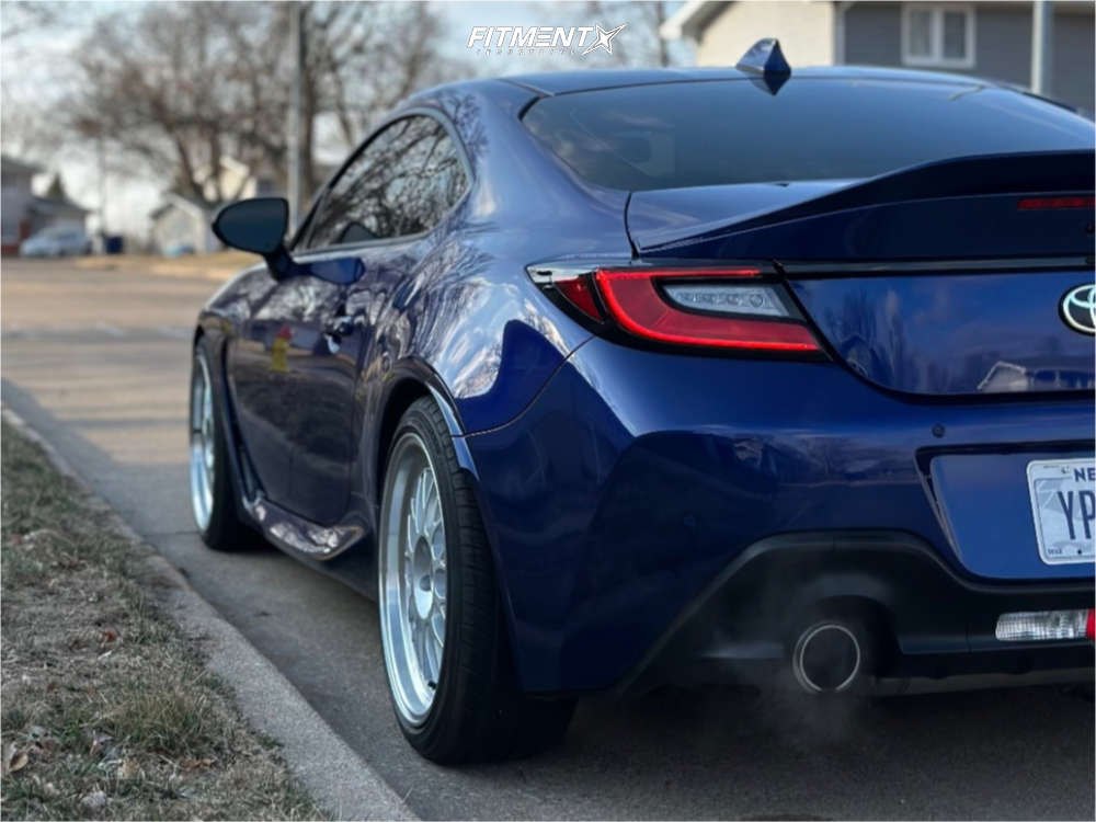 2023 Toyota GR86 Premium with 18x8.5 Aodhan Ah02 and Vercelli 225x40 on Lowering Springs ...