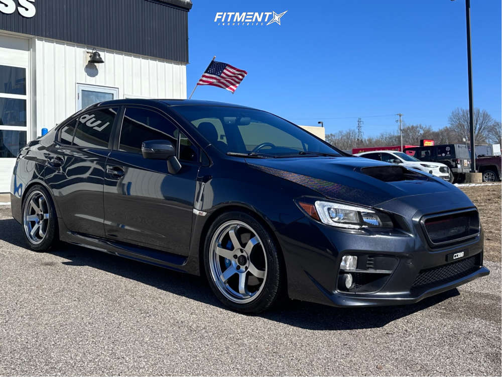 2017 Subaru WRX STI Sport with 18x8.5 AVID1 Av6 and Vercelli 245x40 on ...