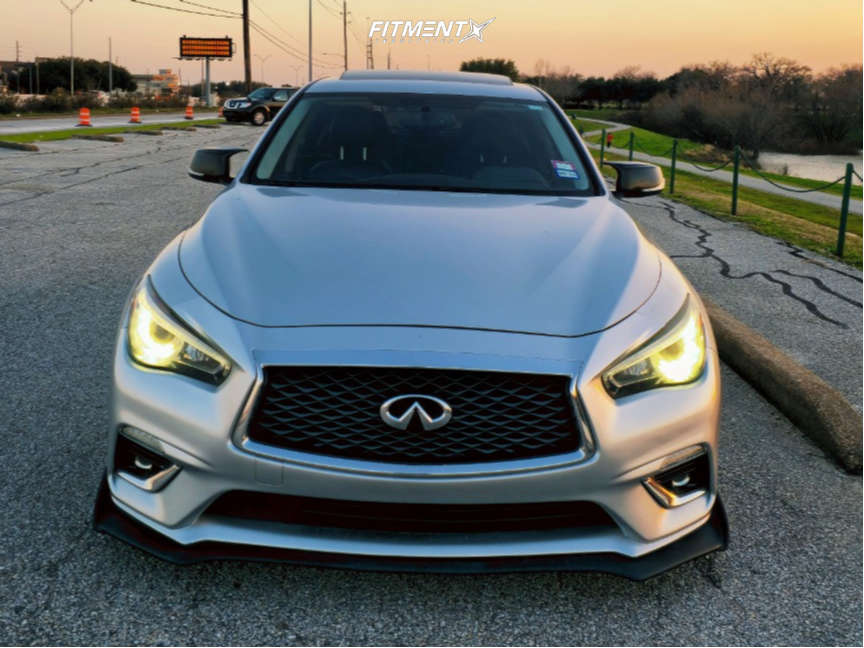 2019 INFINITI Q50 Luxe with 19x9.5 INOVIT Vector and Yokohama 245x35 on ...