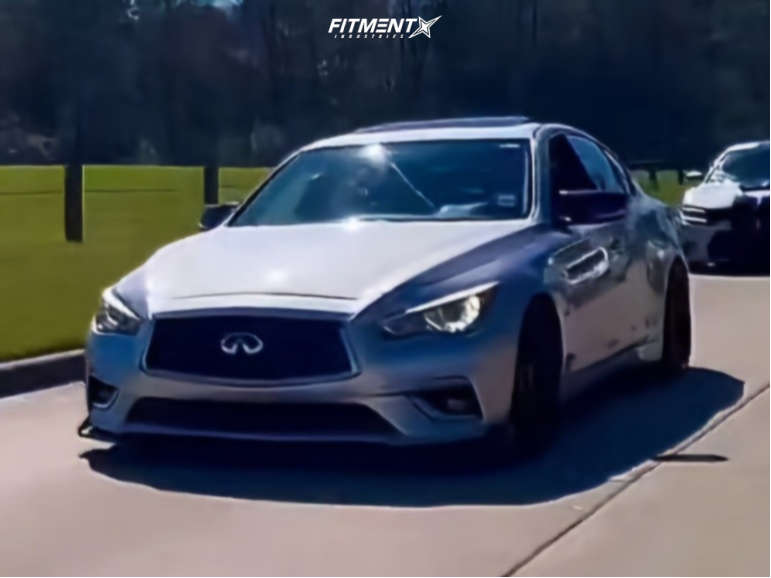 2019 INFINITI Q50 Luxe with 19x9.5 INOVIT Vector and Yokohama 245x35 on ...