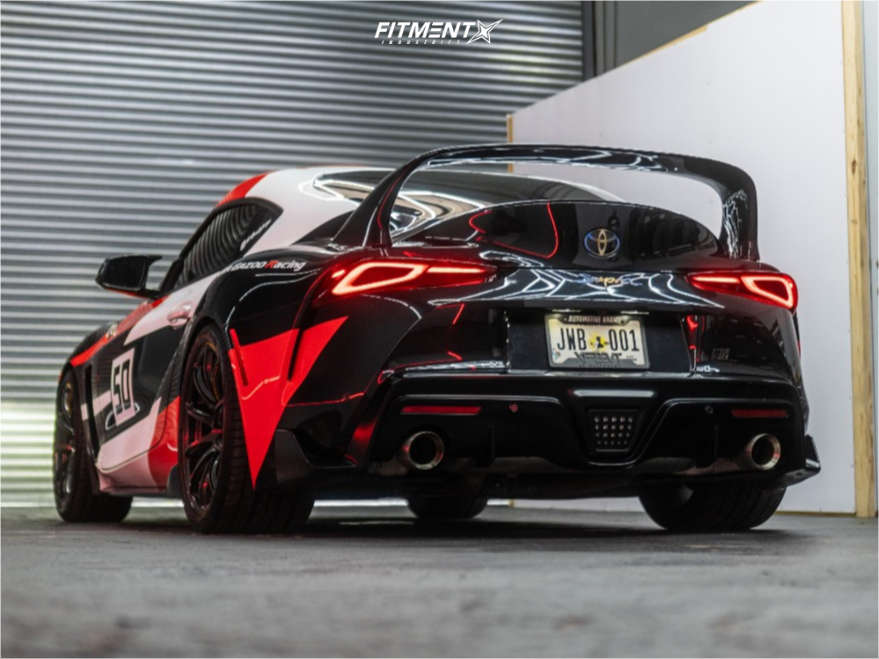 2022 Toyota GR Supra A91 Edition with 19x9.5 Gram Lights 57Transcend ...