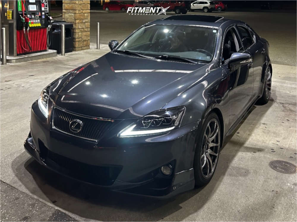 2011 Lexus IS250 Base with 18x8.5 Vors Tr4 and Falken 235x40 on ...