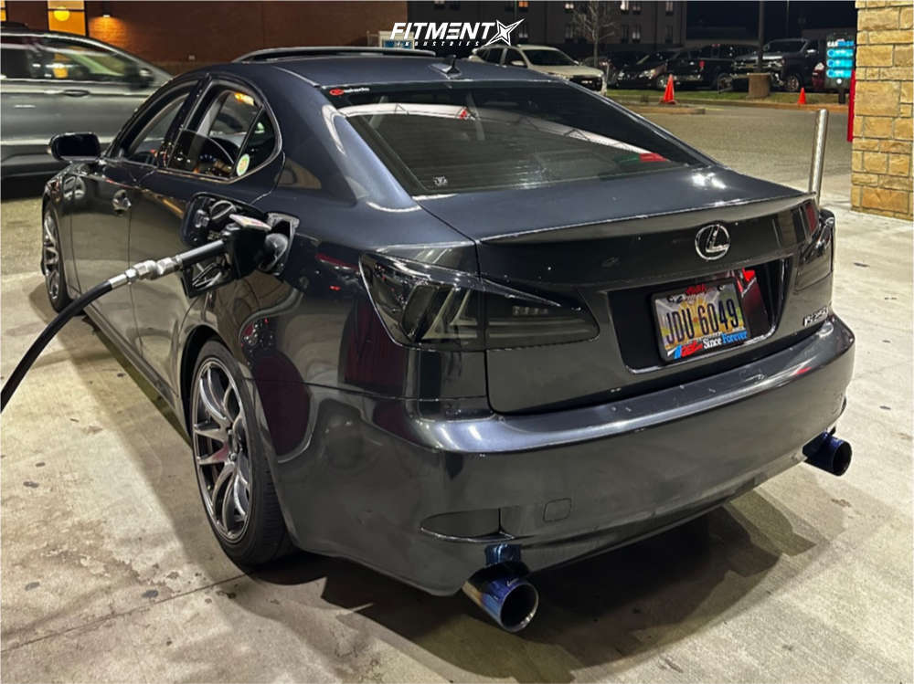 2011 Lexus IS250 Base with 18x8.5 Vors Tr4 and Falken 235x40 on ...