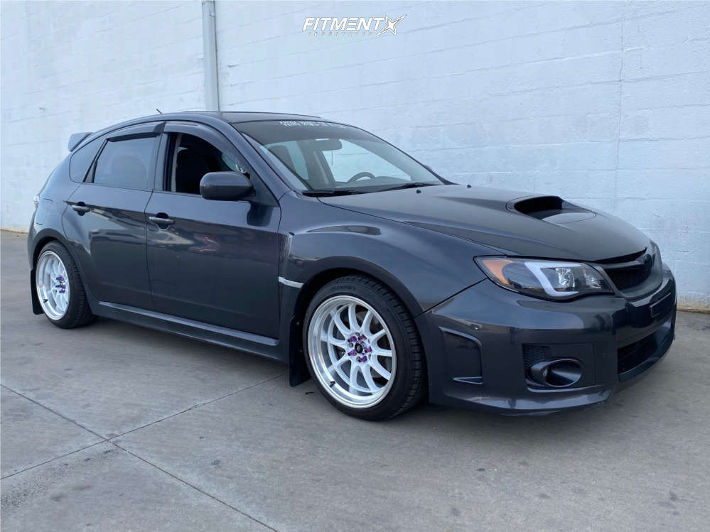 2014 Subaru WRX Limited with 17x9 MST Mt11 and Centennial 215x45 on ...