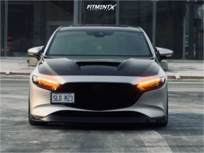 2021 Mazda 3 Sport GT with 18x8.5 F1R F101 and Falken 225x40 on ...