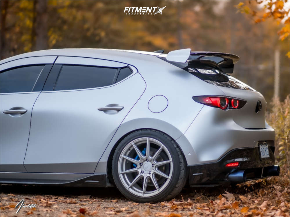 2021 Mazda 3 Sport GT with 18x8.5 F1R F101 and Falken 225x40 on ...
