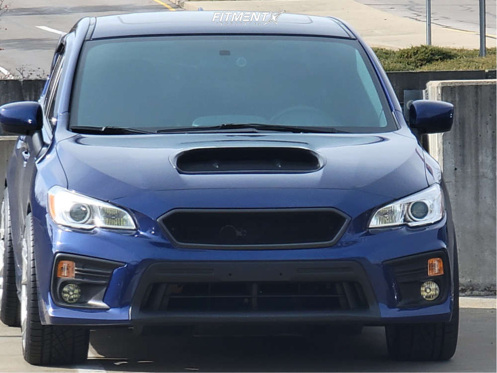 2020 Subaru WRX Premium with 19x9.5 Aodhan Aff2 and Continental 265x35 ...