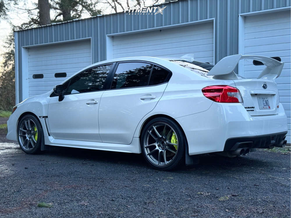 2020 Subaru WRX STI Limited with 19x8.5 Konig Heliogram and Lexani ...