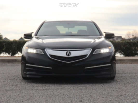 2015 Acura TLX Base with 19x9.5 ESR Cs12 and Lexani 245x35 on Coilovers ...