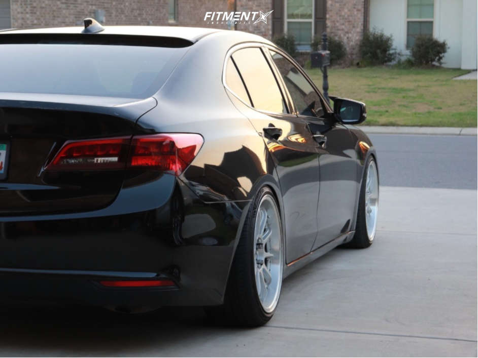 2015 Acura TLX Base with 19x9.5 ESR Cs12 and Lexani 245x35 on Coilovers ...