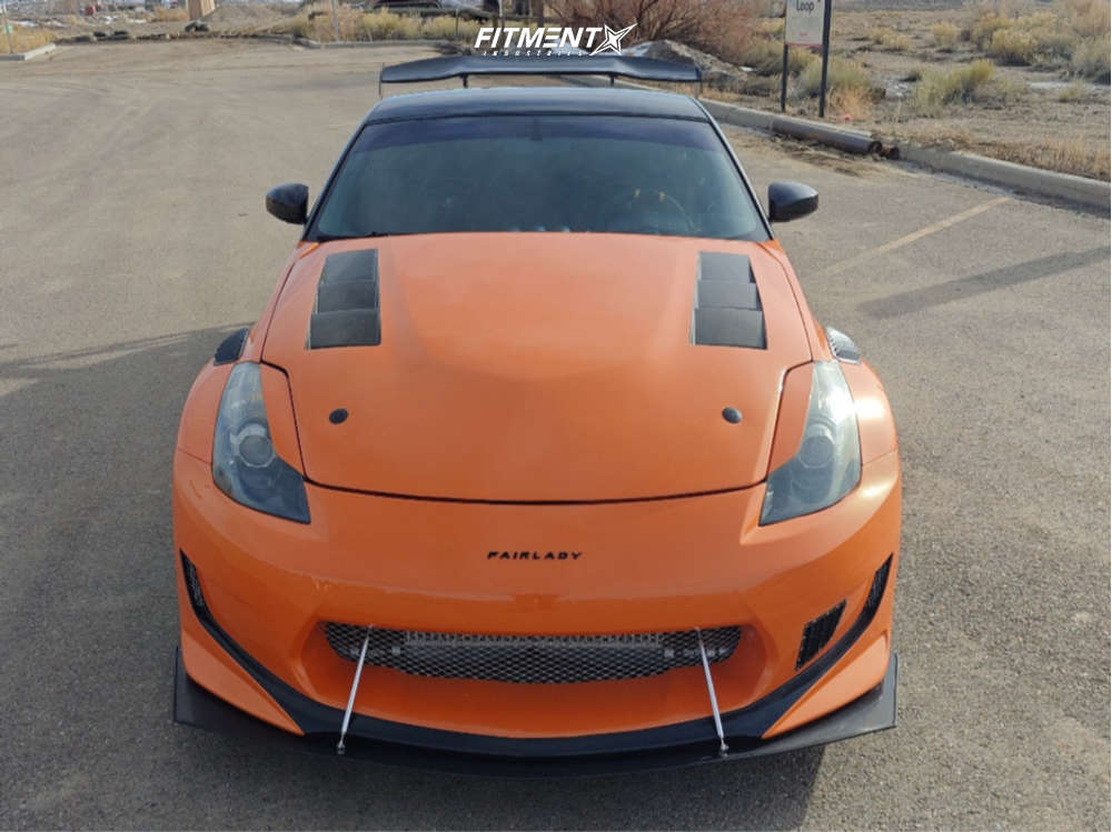 2007 Nissan 350Z Base with 18x10.5 Kansei Astro and Hankook 245x45 on ...