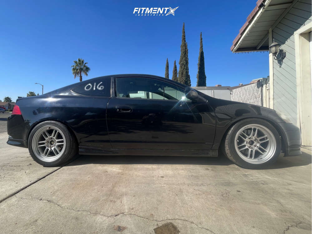 2002 Acura RSX Type-S with 17x9 Enkei Rpf1 and Firestone 255x40 on Coilovers | 2934370 | Fitment ...