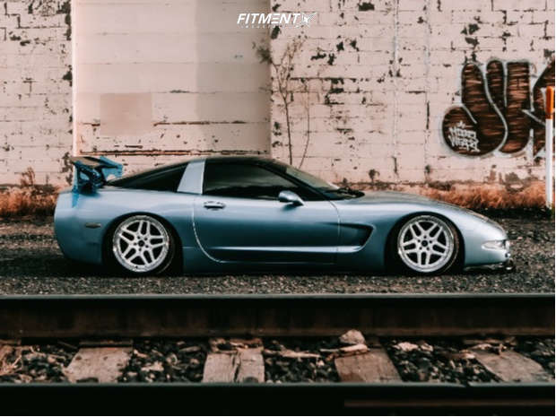 1999 Chevrolet Corvette Base with 19x9.5 ESR CS15 and Zeetex 225x35 on ...