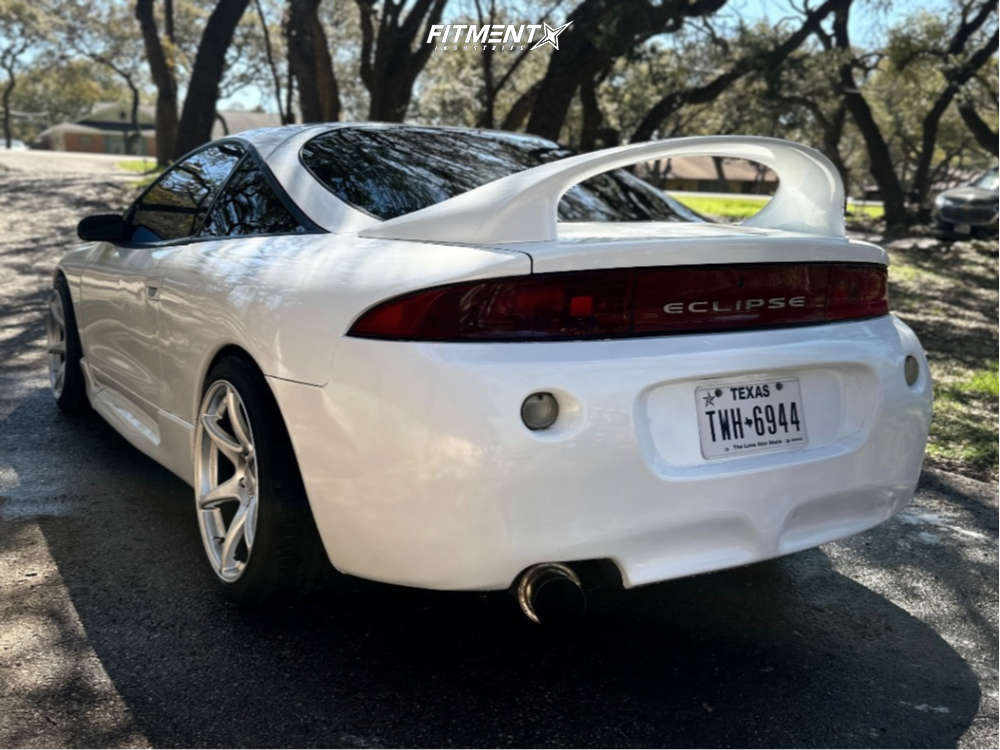 1998 Mitsubishi Eclipse GST with 18x9.5 Kansei Tandem and Toyo Tires ...