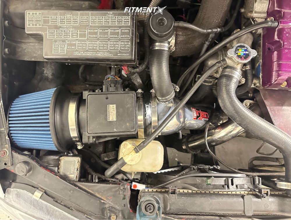 1998 Mitsubishi Eclipse GST with 18x9.5 Kansei Tandem and Toyo Tires ...