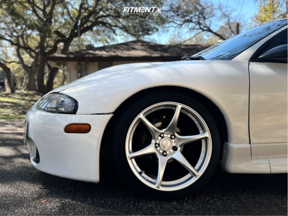 1998 Mitsubishi Eclipse GST with 18x9.5 Kansei Tandem and Toyo Tires ...