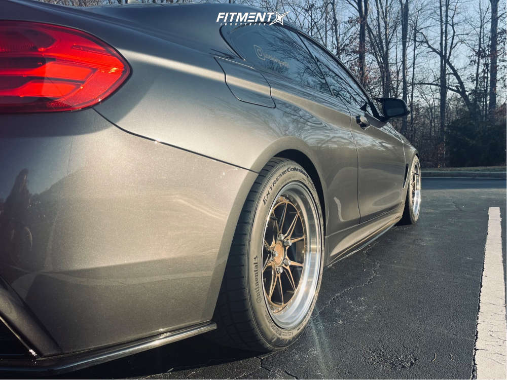 2014 BMW 435i XDrive other with 18x9.5 Aodhan Ds08 and Continental ...