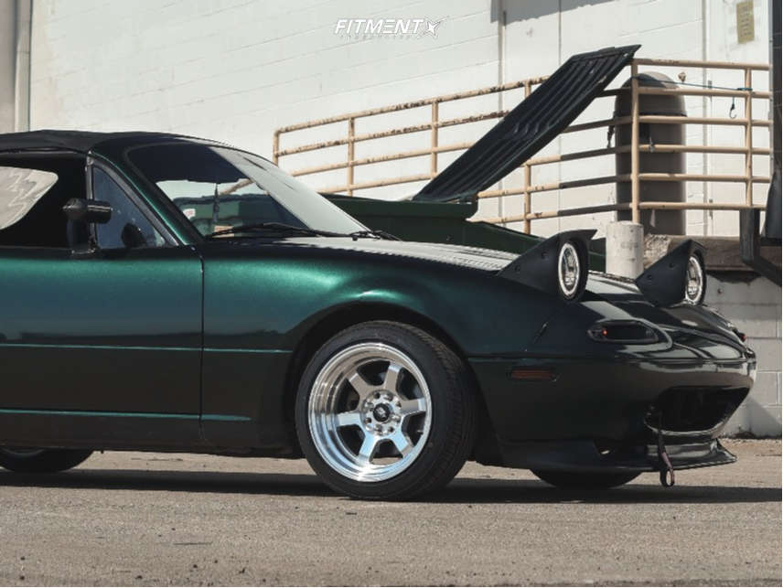 1994 Mazda Miata Base with 15x8 MST Time Attack and Toyo Tires 195x45 ...