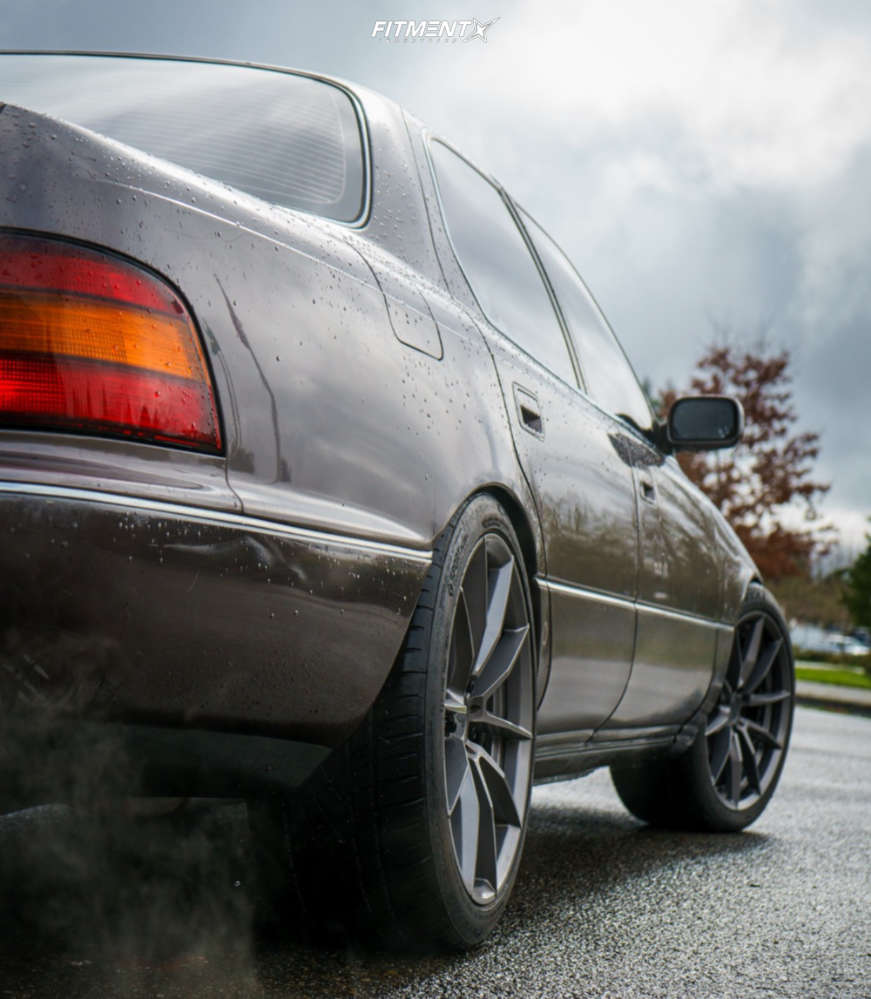 1991 Lexus LS400 Base with 19x9.5 Niche Sector and Continental 255x40 ...