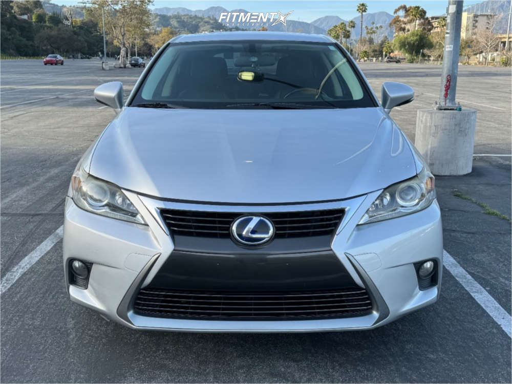 2015 Lexus CT200h Base with 17x8 Enkei Rpf1 and Goodyear 235x45 on ...