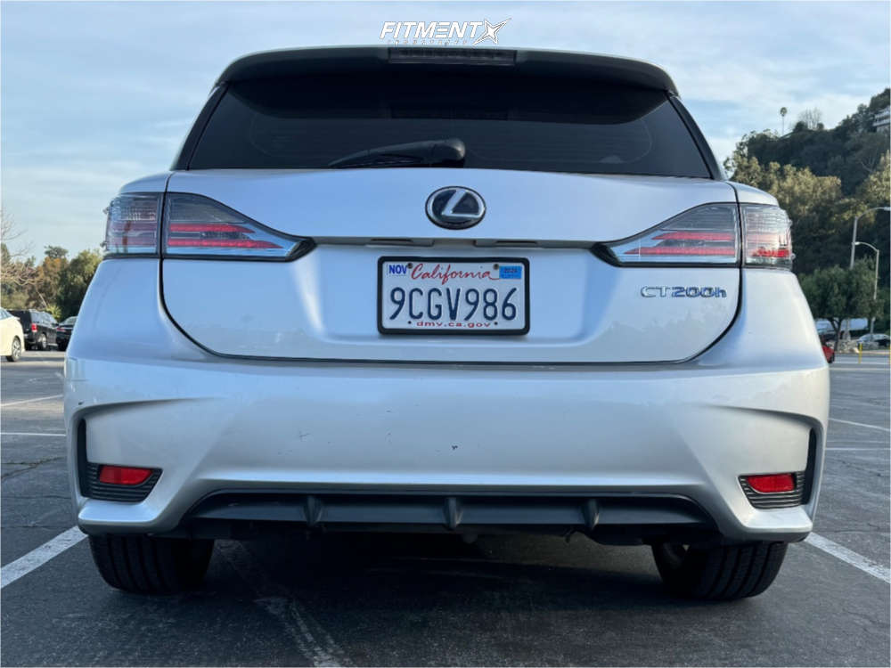 2015 Lexus CT200h Base with 17x8 Enkei Rpf1 and Goodyear 235x45 on ...