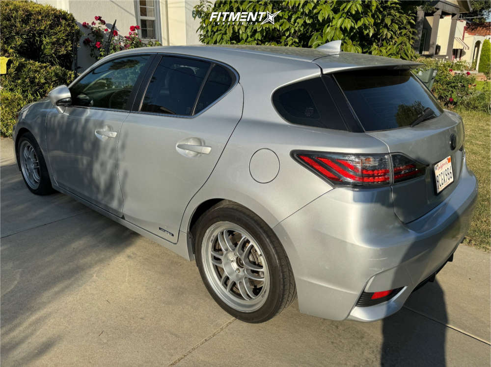2015 Lexus CT200h Base with 17x8 Enkei Rpf1 and Goodyear 235x45 on ...