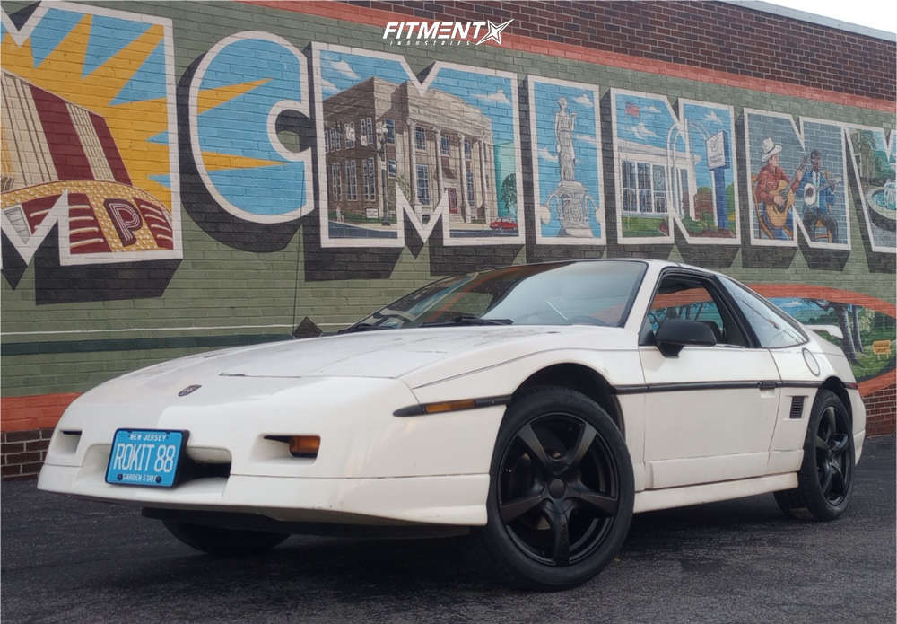 1988 Pontiac Fiero GT with 17x7 Touren Tr9 and Nitto 215x50 on Stock Suspension | 2938129 ...
