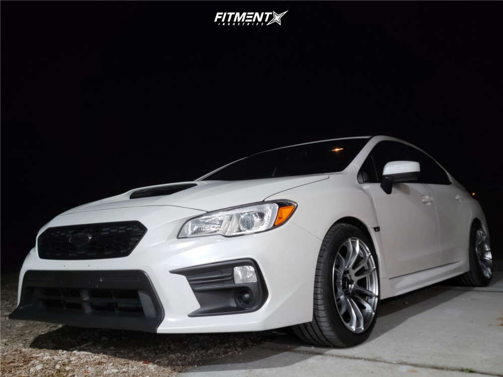 2019 Subaru WRX Base with 18x9.5 AVID1 Av20 and Michelin 245x40 on Stock Suspension | 2939004 ...