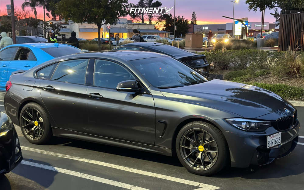 2019 BMW 440i Gran Coupe Base with 18x9.5 Apex Vs-5rs and Continental ...