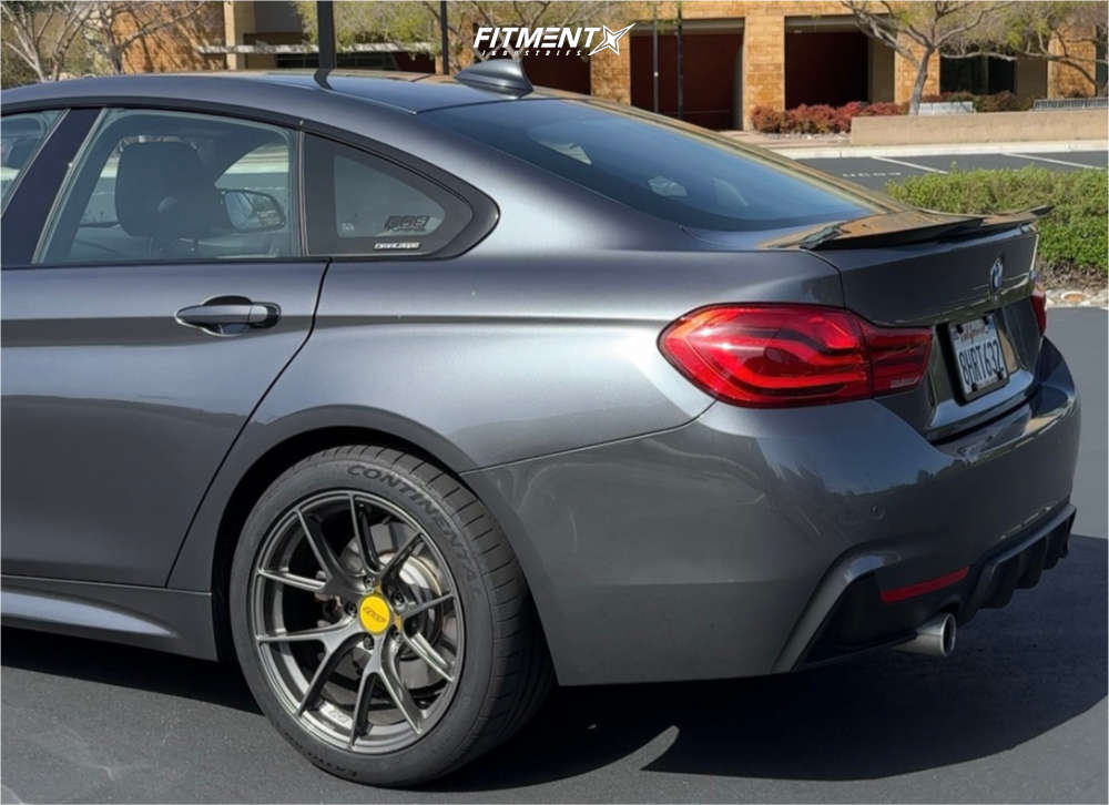 2019 BMW 440i Gran Coupe Base with 18x9.5 Apex Vs-5rs and Continental ...