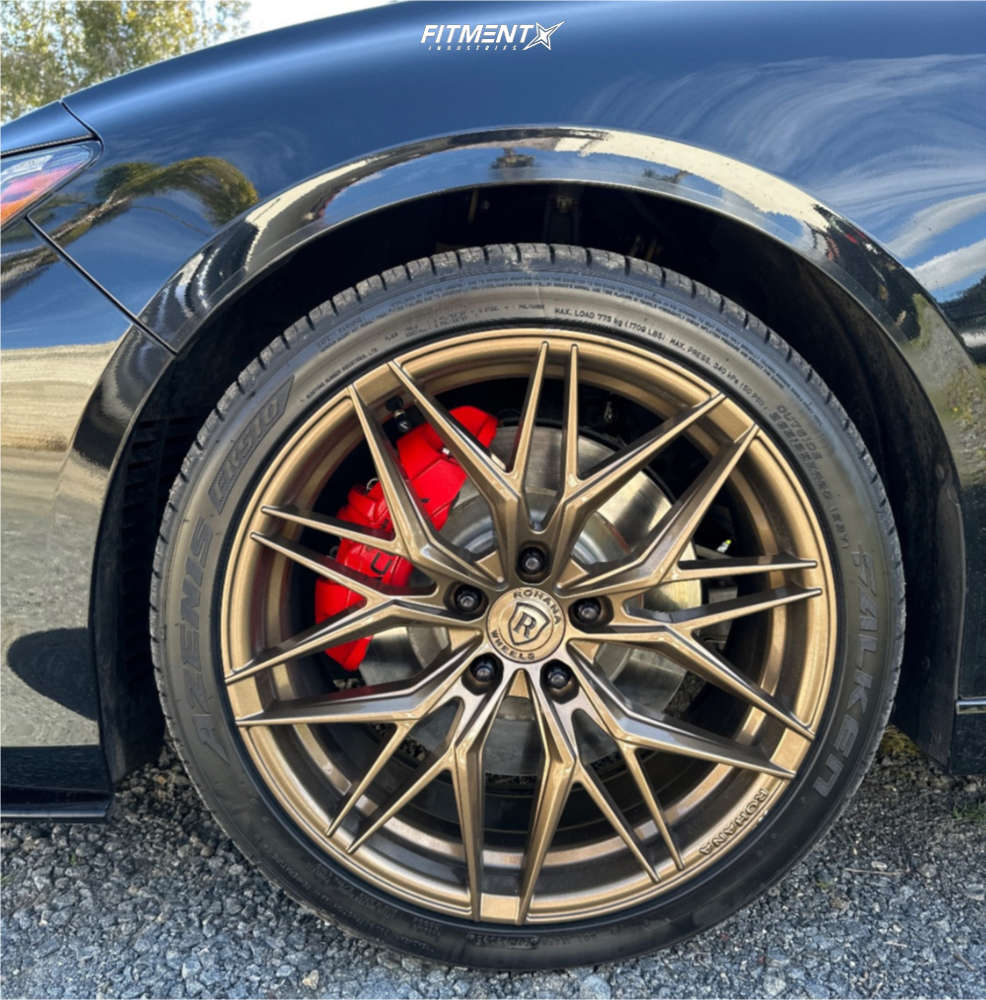 2021 Acura TLX Type S with 20x9.5 Rohana Rfx17 and Falken 265x40 on ...