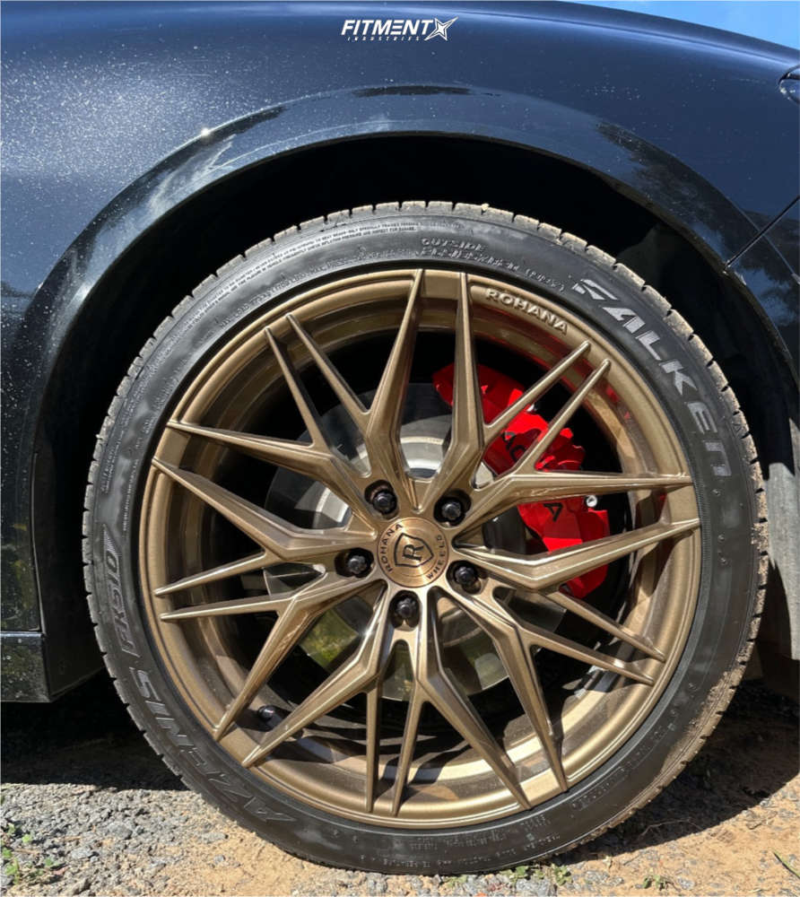 2021 Acura TLX Type S with 20x9.5 Rohana Rfx17 and Falken 265x40 on ...