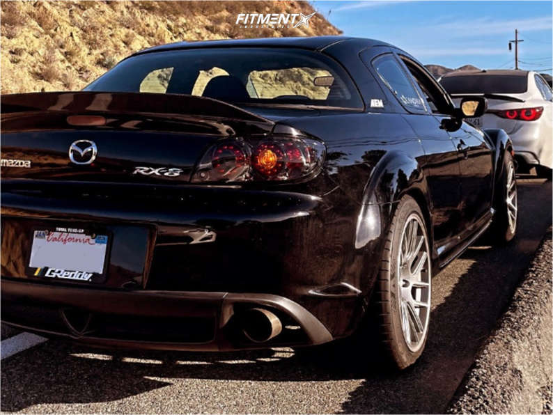 2005 Mazda RX-8 Shinka with 18x9.5 Anovia Elder and Kumho 255x40 on ...