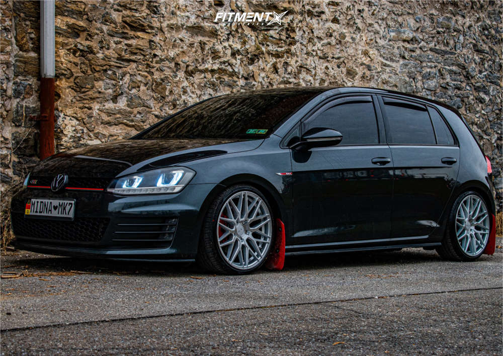 2017 Volkswagen GTI S with 18x8.5 F1R F103 and Lexani 215x35 on ...