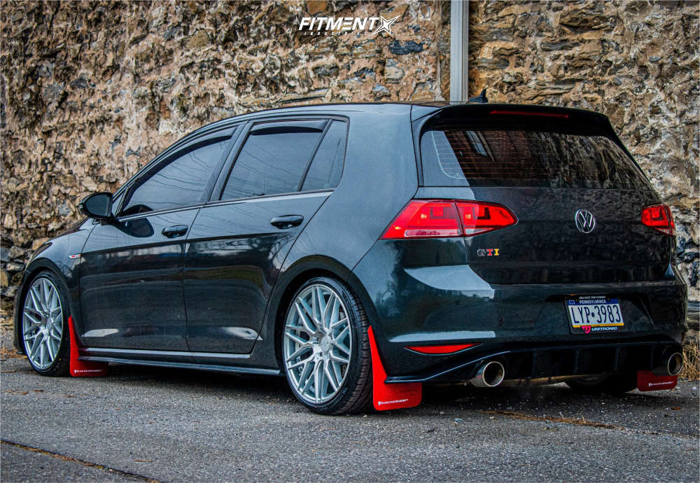 2017 Volkswagen GTI S with 18x8.5 F1R F103 and Lexani 215x35 on ...