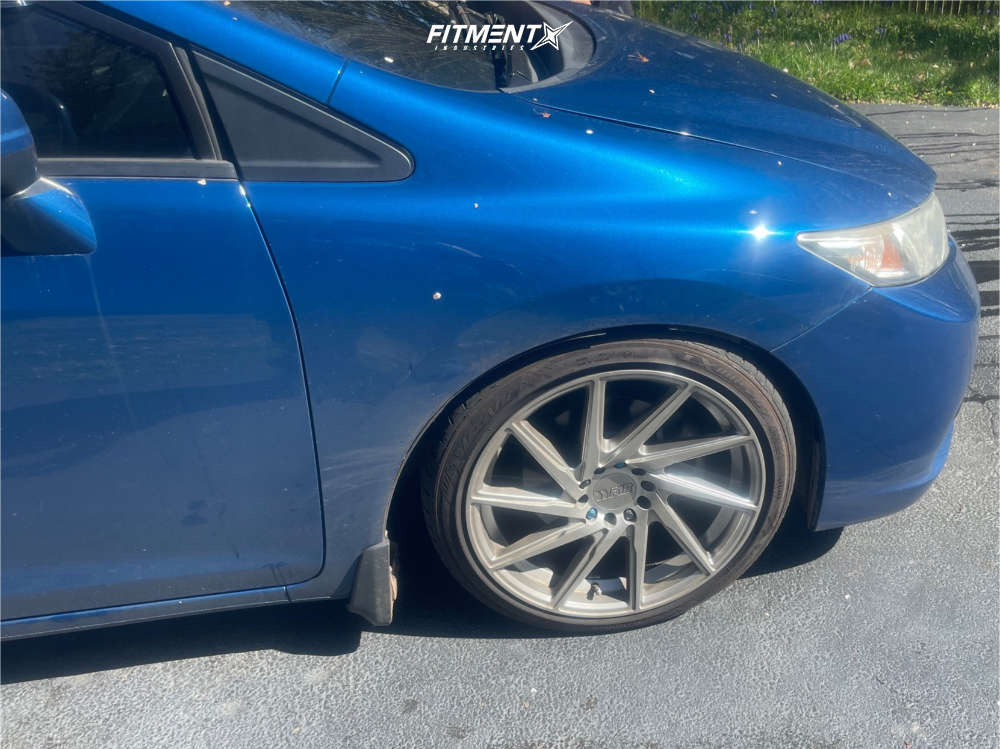 2015 Honda Civic Si with 18x8.5 F1R F29 and Hankook 225x40 on Coilovers ...
