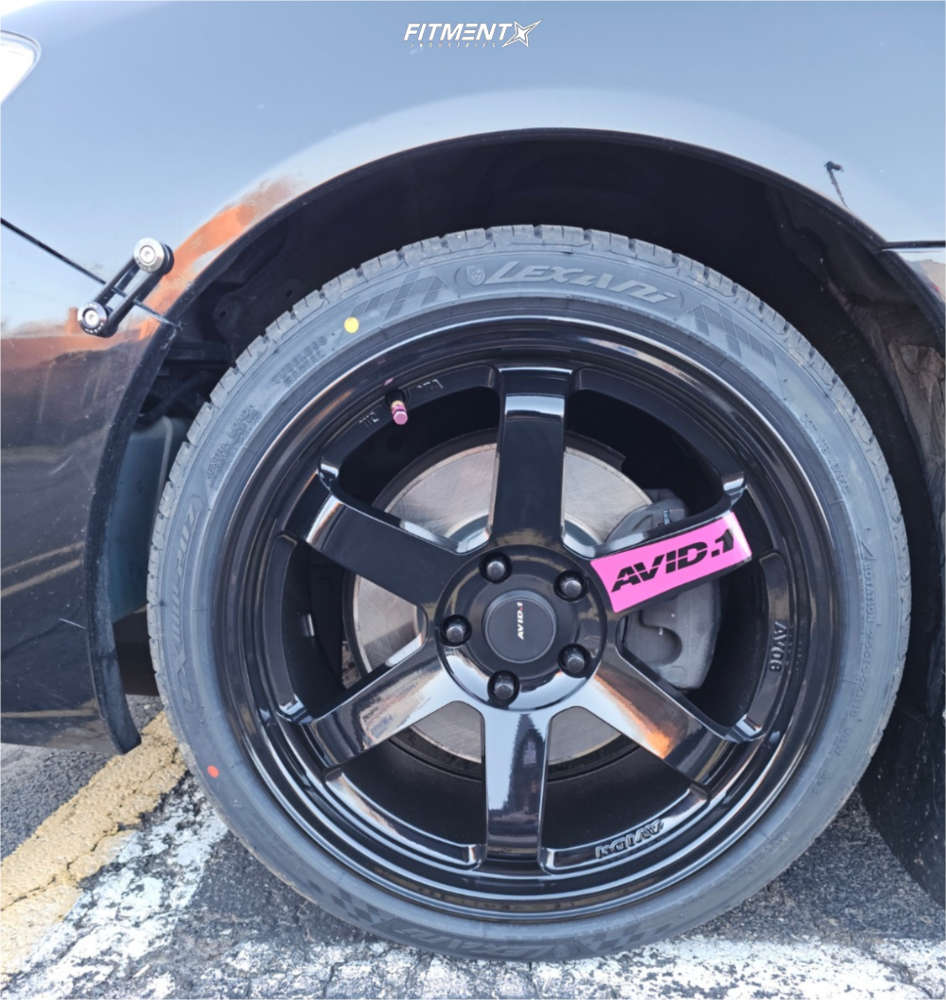 2015 Subaru WRX Premium with 18x9.5 AVID1 AV6 and Lexani 255x35 on ...